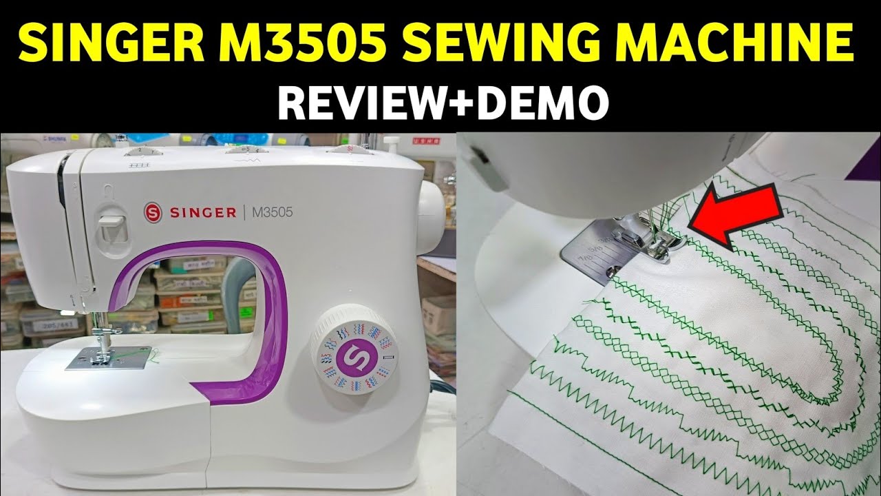 MODEL M3505 l Singer Sewing Machine l Demo in Hindi How To Use - YouTube