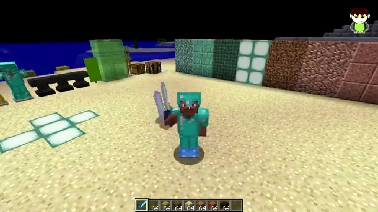 Como hacer vallas o corrales en minecraft 1.8 Video rapido - YouTube
