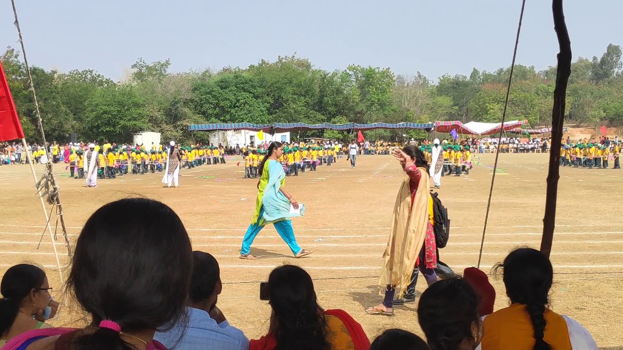 Pallavi model school || alwal || sports day celebration's - YouTube