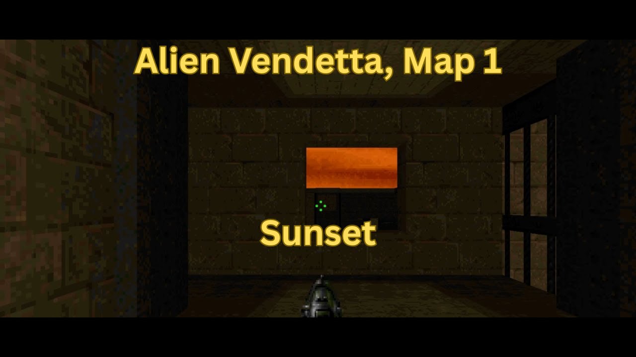 Alien Vendetta, Map 1: Sunset (UV Difficulty, 100%) - YouTube