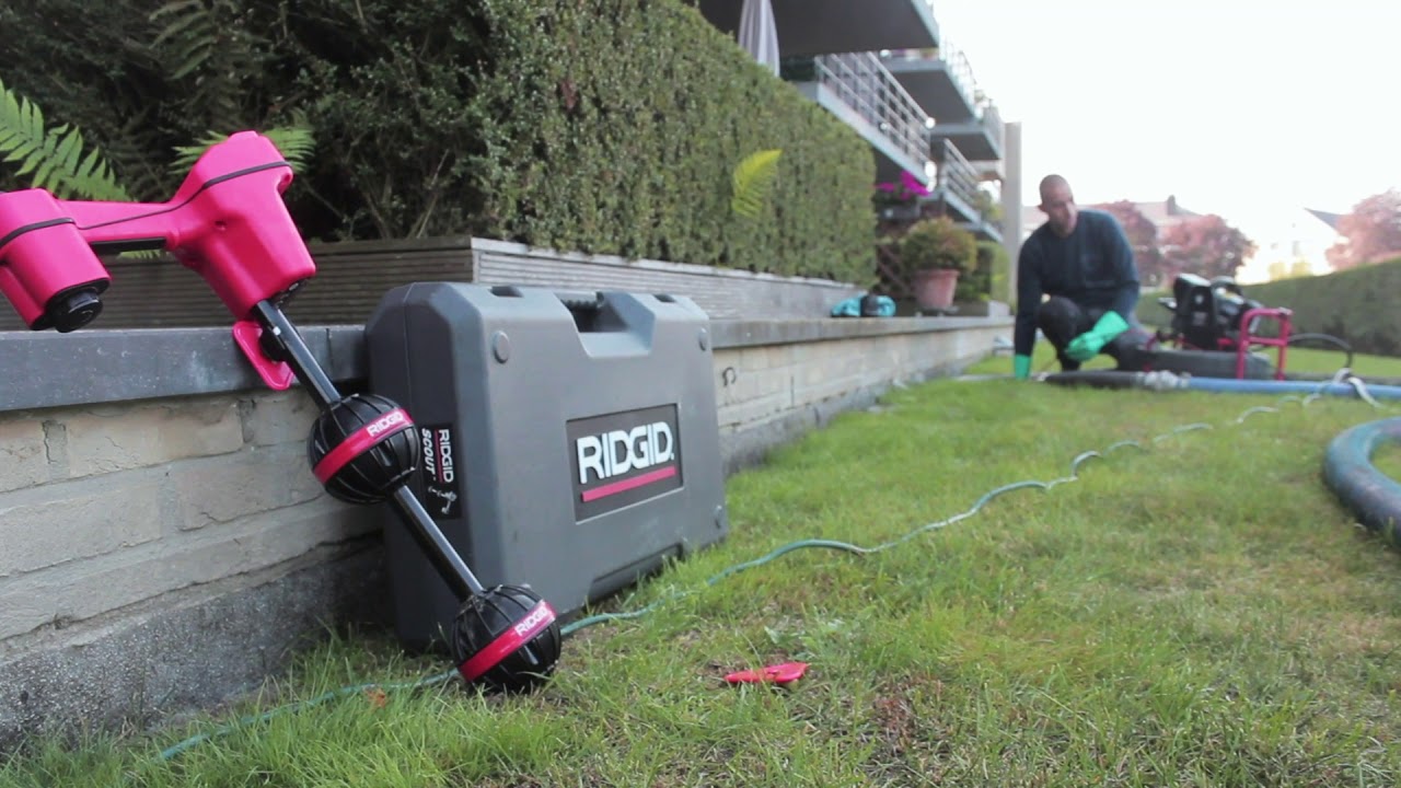 Camera inspectie van een riool | Ontstoppingsservice - YouTube