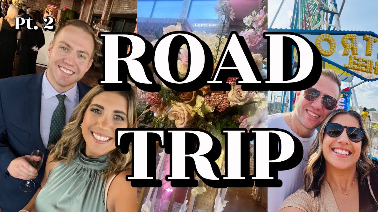 VLOG: pt.2 Wedding, road trip, + random date at the fair - YouTube