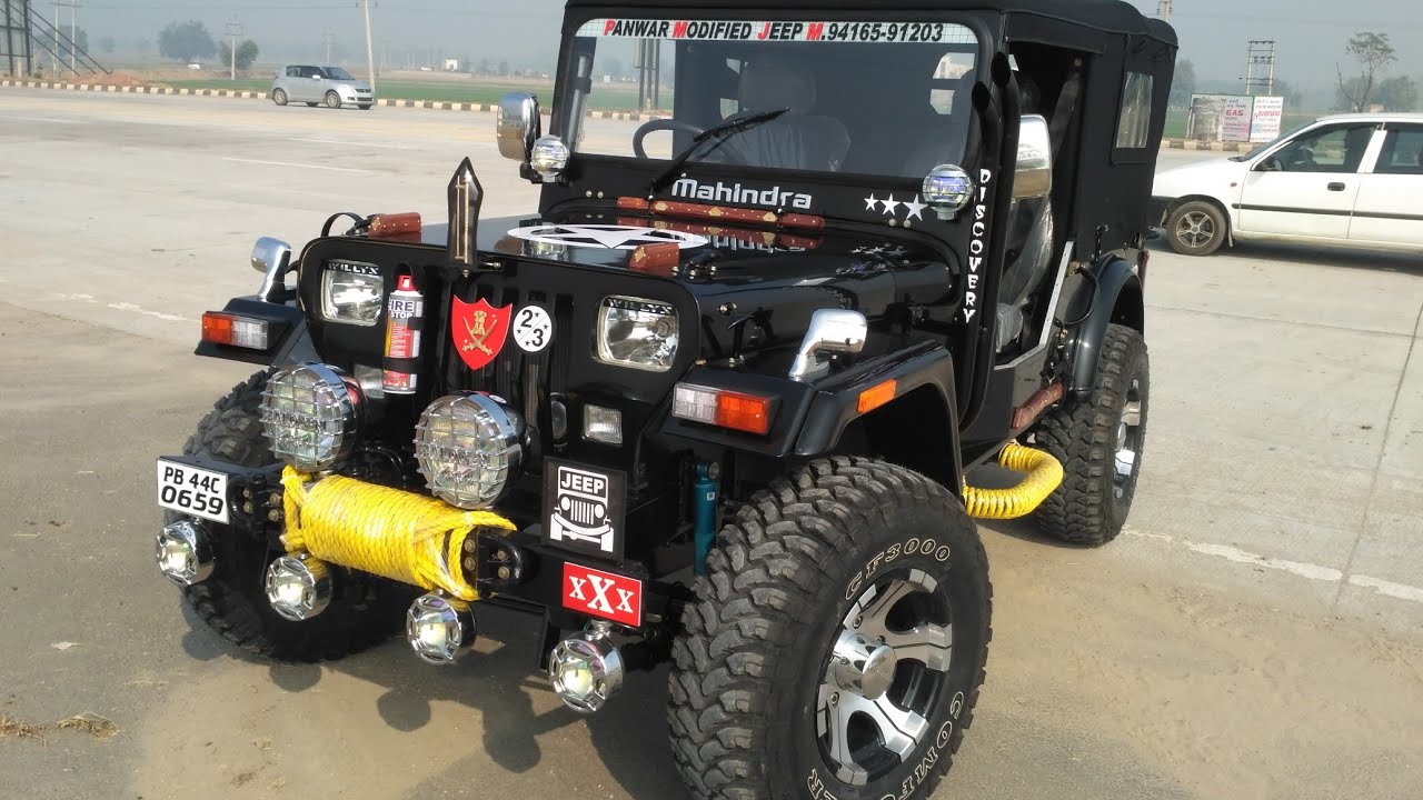 Panwar modified jeep|Modified Jeep in Punjab - YouTube