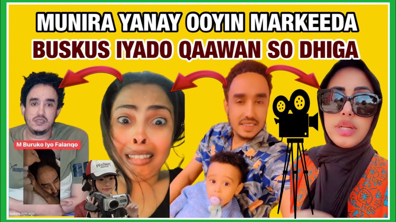 😱BUSKUD MUNIIRA IYADOO QAAWAN MARKAAN SOO DHIGO YAANAY BOROORAN ADKAYSO ...
