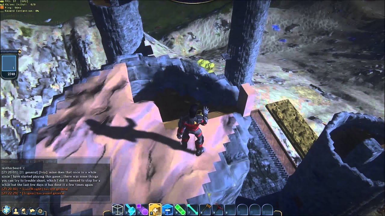 Everquest Next Landmark: EQNL-Part 56-Ziggy builds floors and wall ...