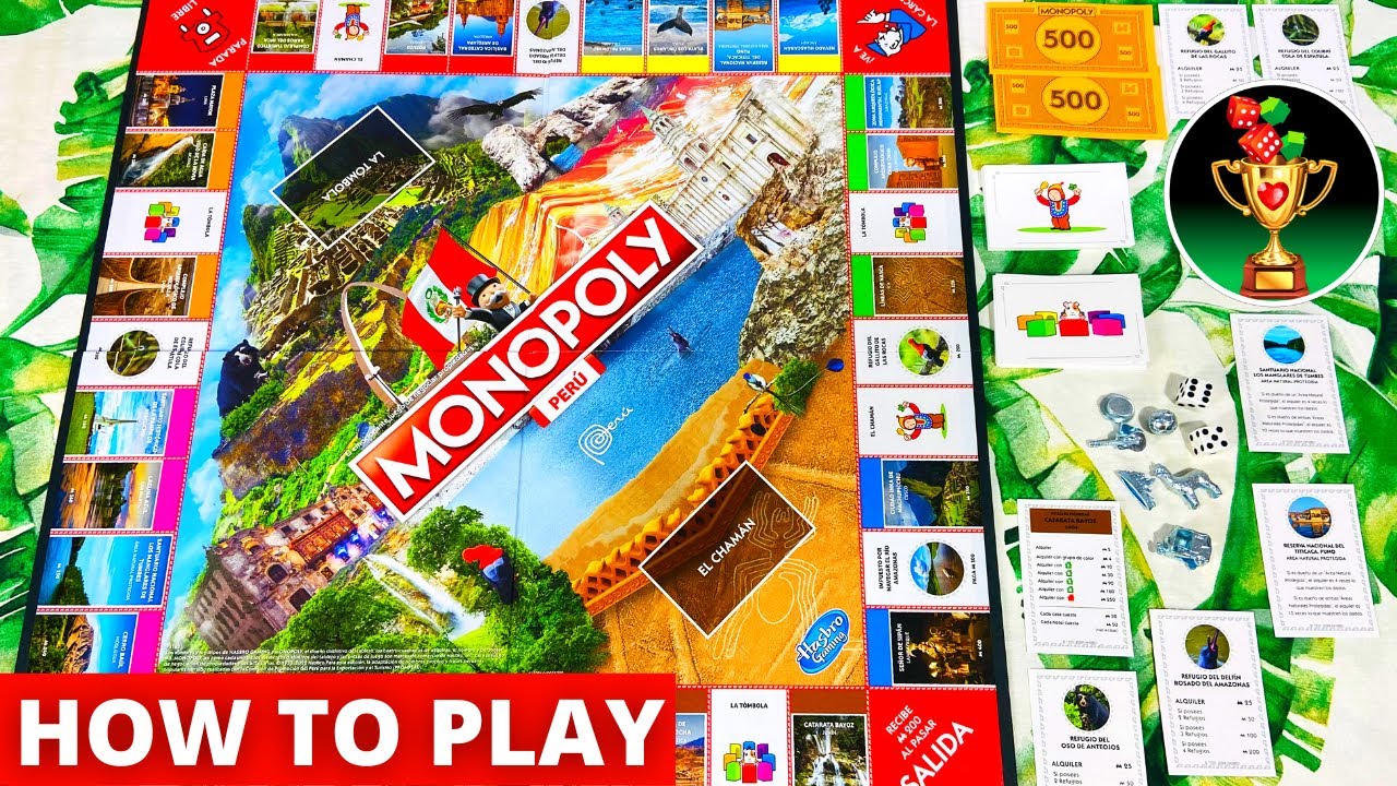 CÓMO JUGAR Monopoly PERÚ 2025 [Monopolio Peruano] ️Reglas ...