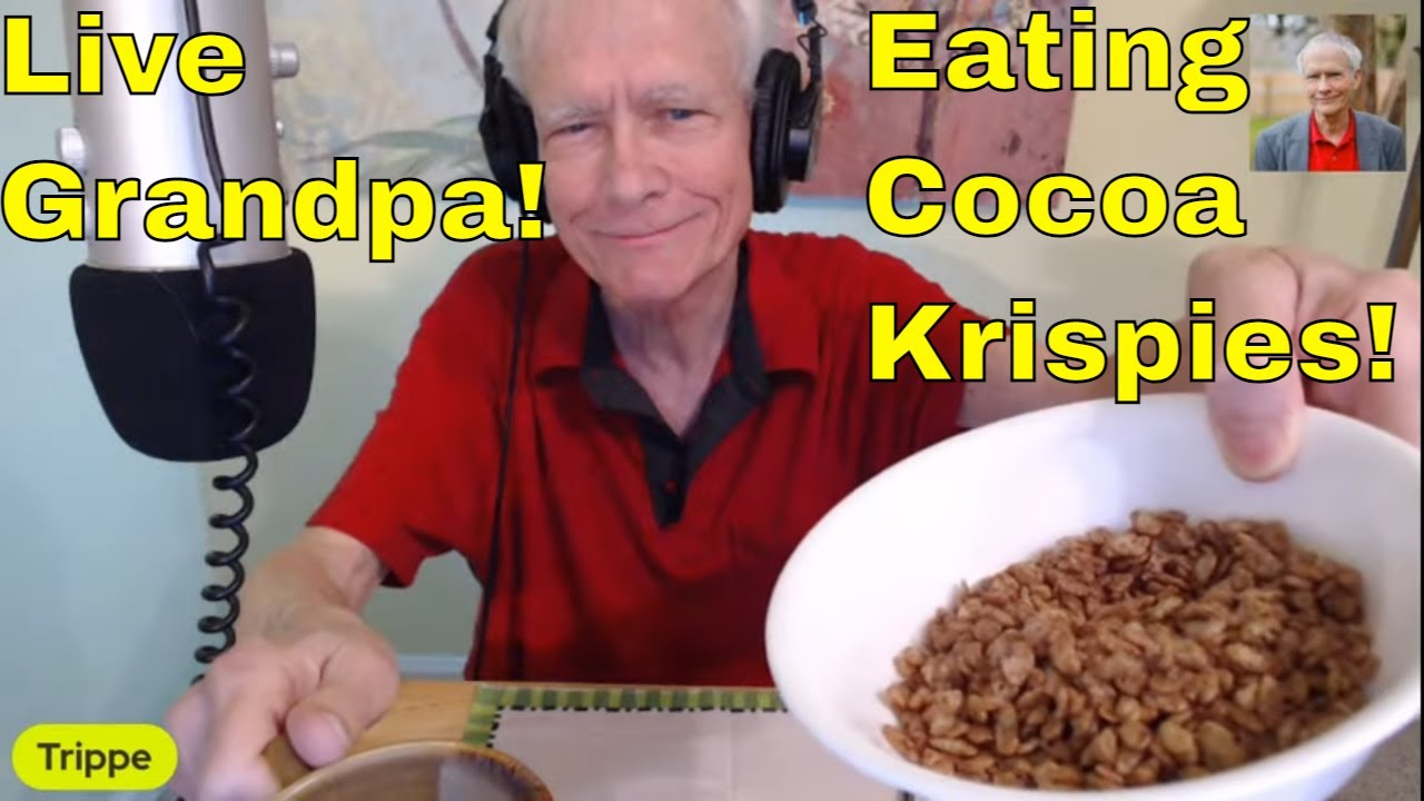Live Stream Of Chatty Grandpa Eating Kellogg's Cocoa Krispies? - YouTube