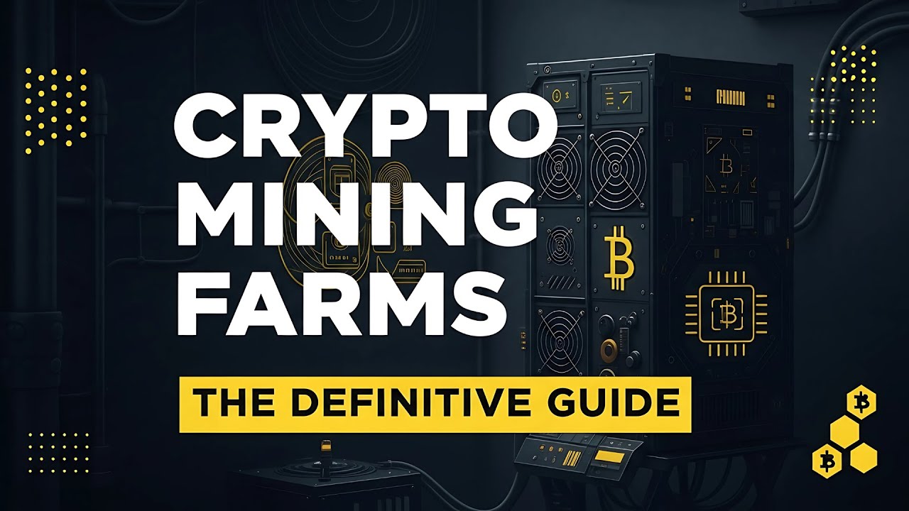 The Definitive Guide to Crypto Mining Farms - YouTube
