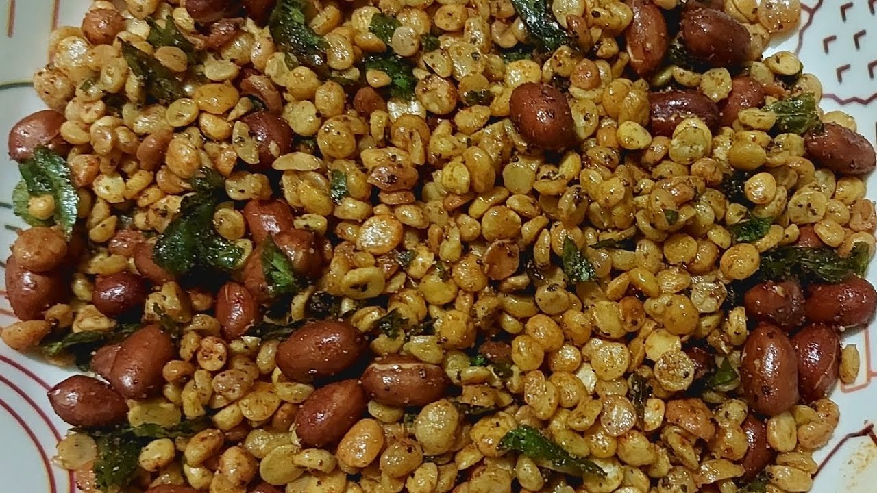 ডালমুট | Dalmut | ছোলার ডালের ডালমুট | Fried Masala Chana - YouTube