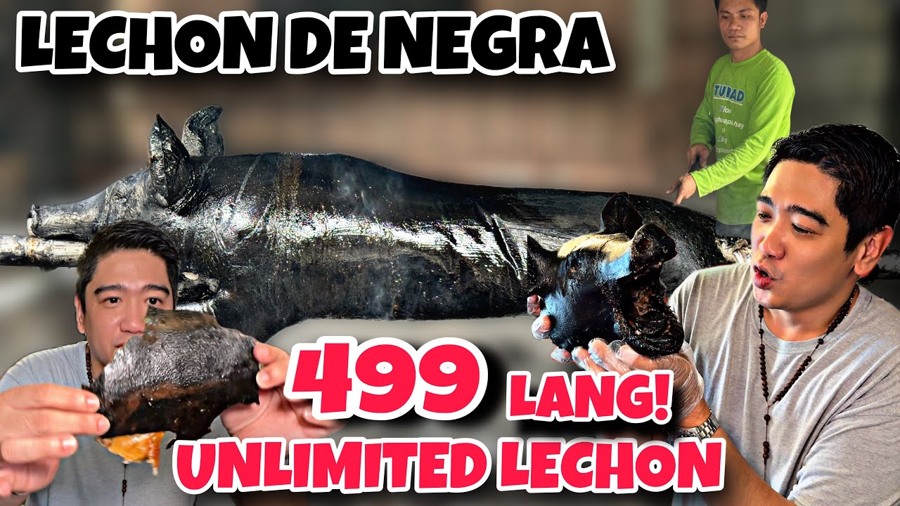 499 LANG UNLIMITED LECHON NA! CEBU LECHON DE NEGRA! PWEDE RIN PANG ...