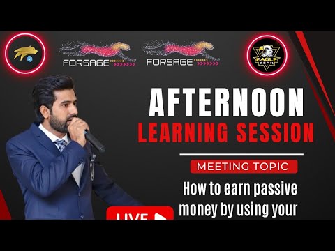 Forsage X3 & X4 Complete plan | Afternoon learning session Of Forsage ...