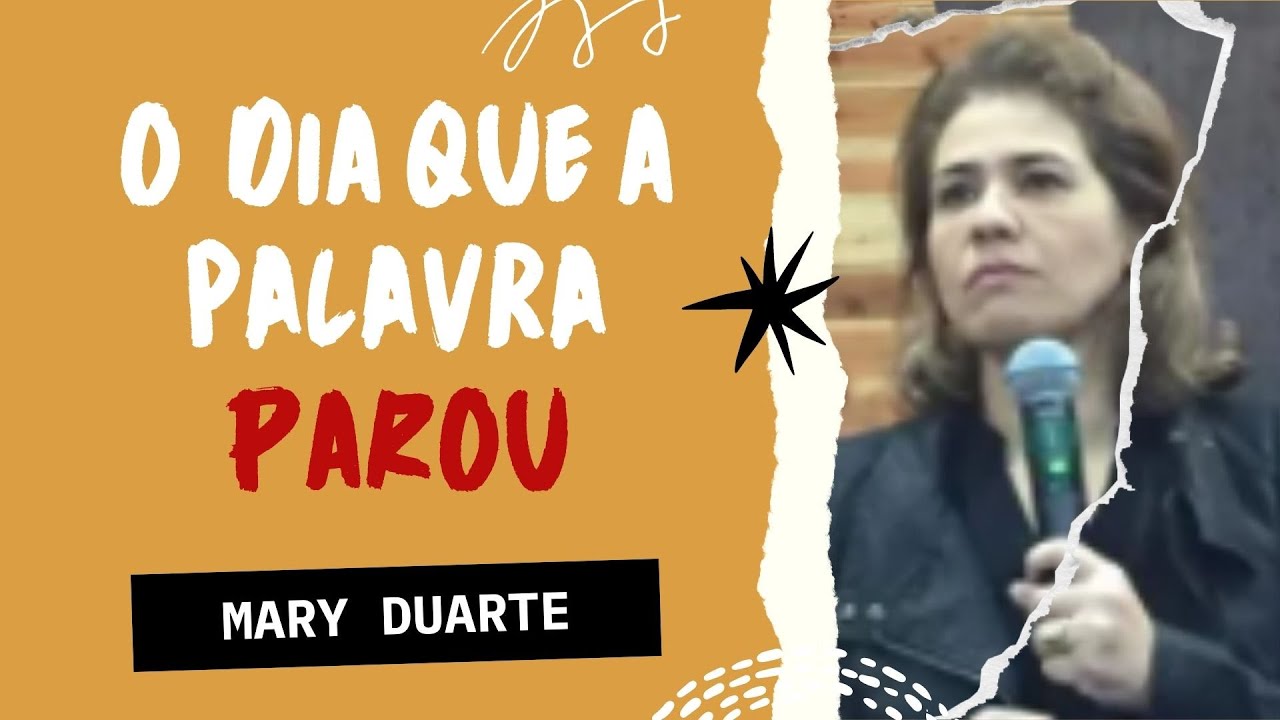 Mary Duarte, esposa do Pr Cláudio Duarte conta seu testemunho - YouTube