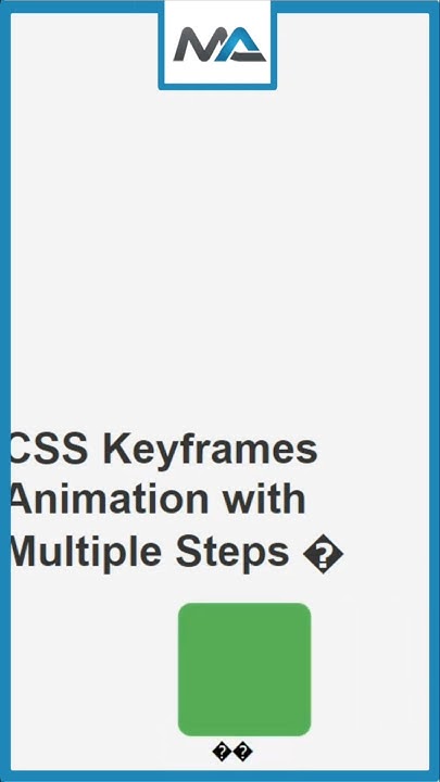 Create A Css Keyframes Animation In 60 Seconds ⏱️🔁 Html Css Shorts Youtube