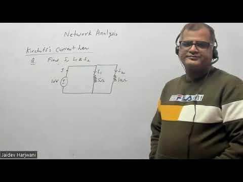 Lecture 2 | Network Analysis | Electronics | Dr Jaidev Harjwani - YouTube