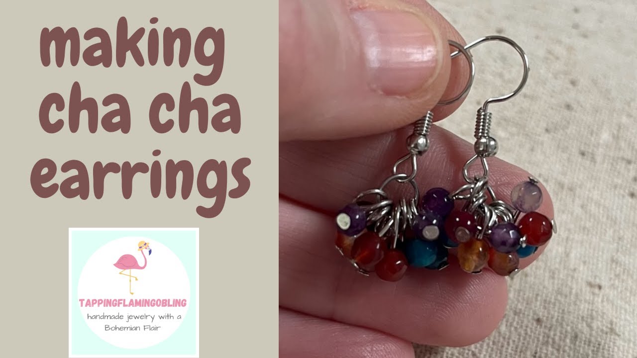 Making Cha Cha Earrings - YouTube