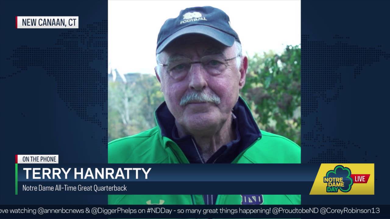 Terry Hanratty Interview - Notre Dame Day 2016 - YouTube