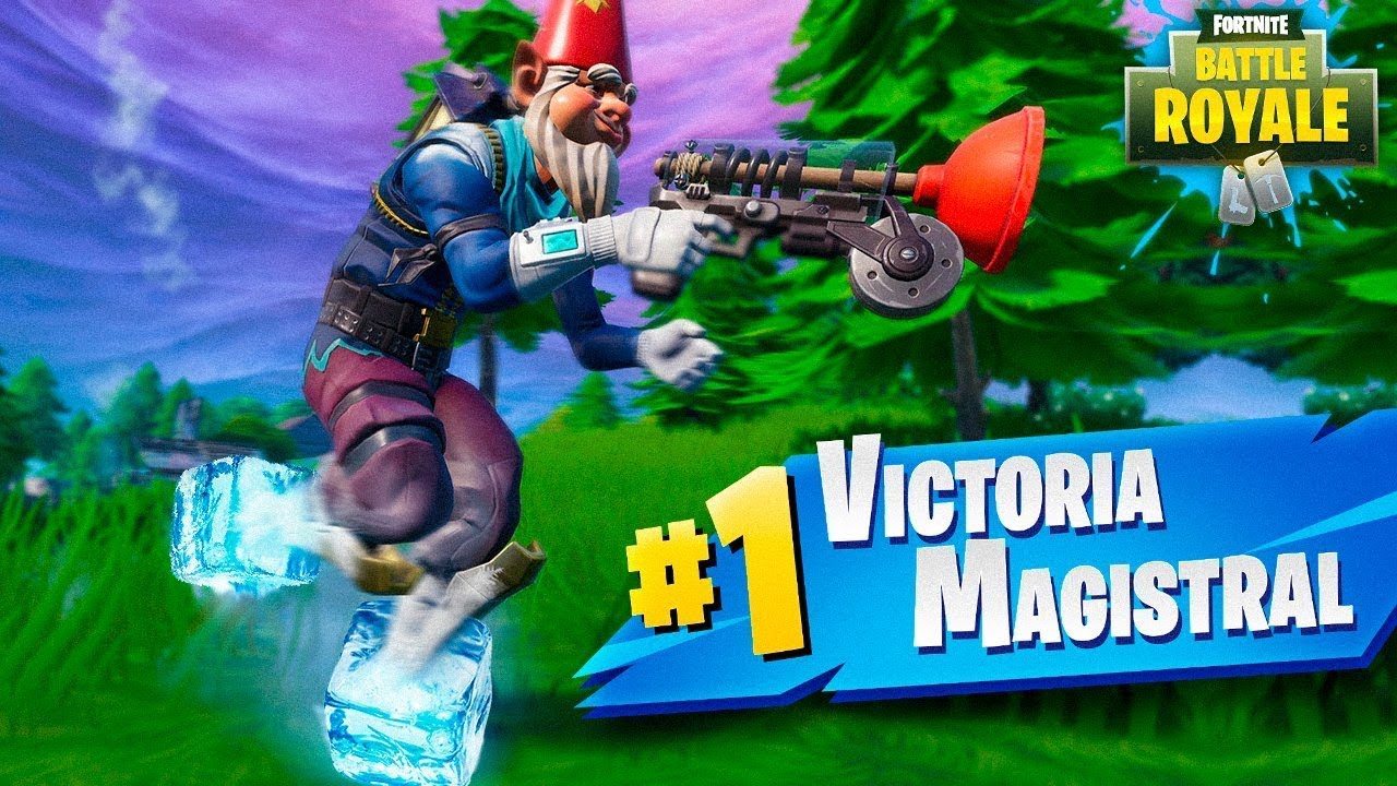 VICTORIA ÉPICA EN EL MODO *RESBALÓN* DE FORTNITE! - YouTube