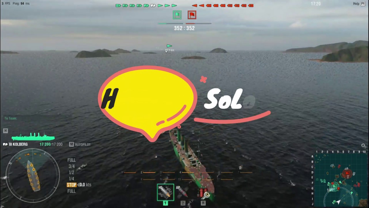 World Of Warships III KOLBERG Cruiser RING - YouTube