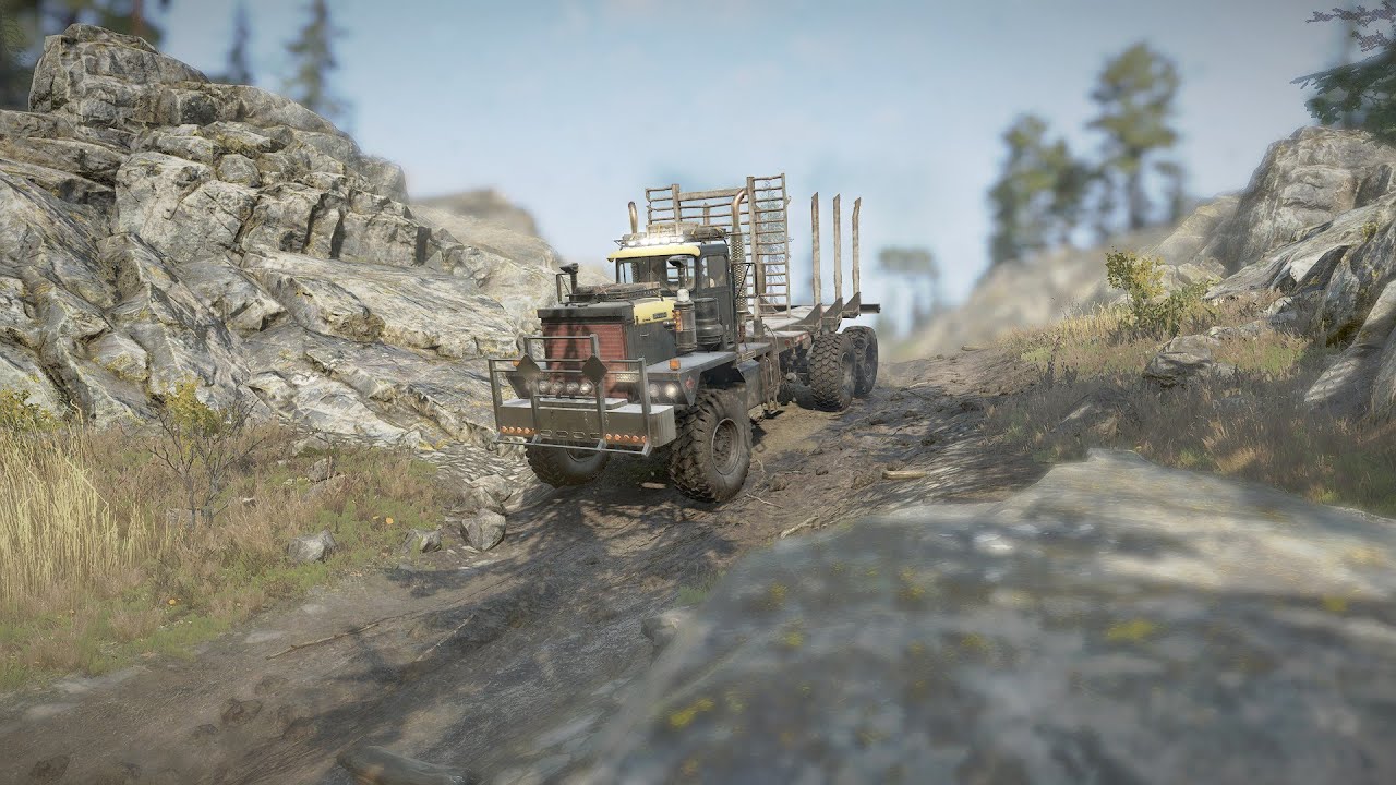 SnowRunner : TIMBER FOR LOCALS - SHORT LOGS DELIVERY : PACIFIC P12 ORCA ...