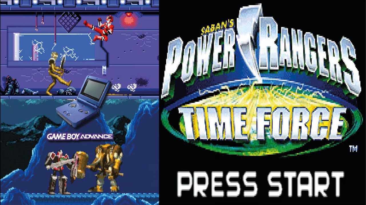 Power Rangers Time Force GBA - C&M Playthrough - YouTube