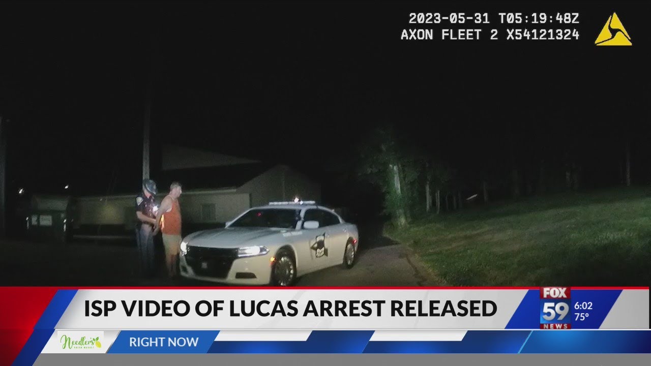 Indiana State Police release video of State Rep. Jim Lucas' OWI arrest ...