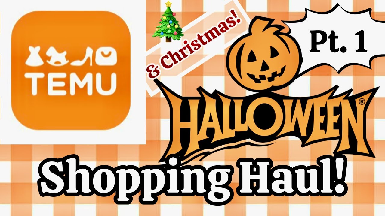 TEMU Halloween Goodies! - YouTube