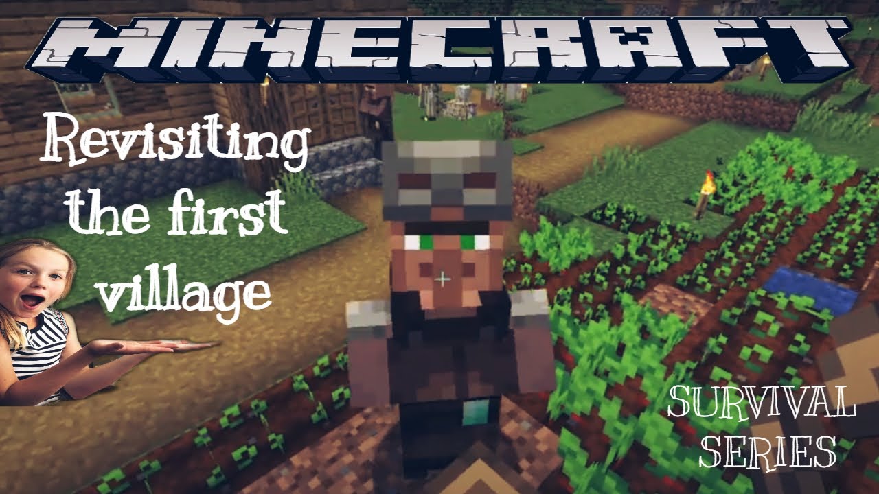 Revisiting the first village (Minecraft: SS P241) - YouTube