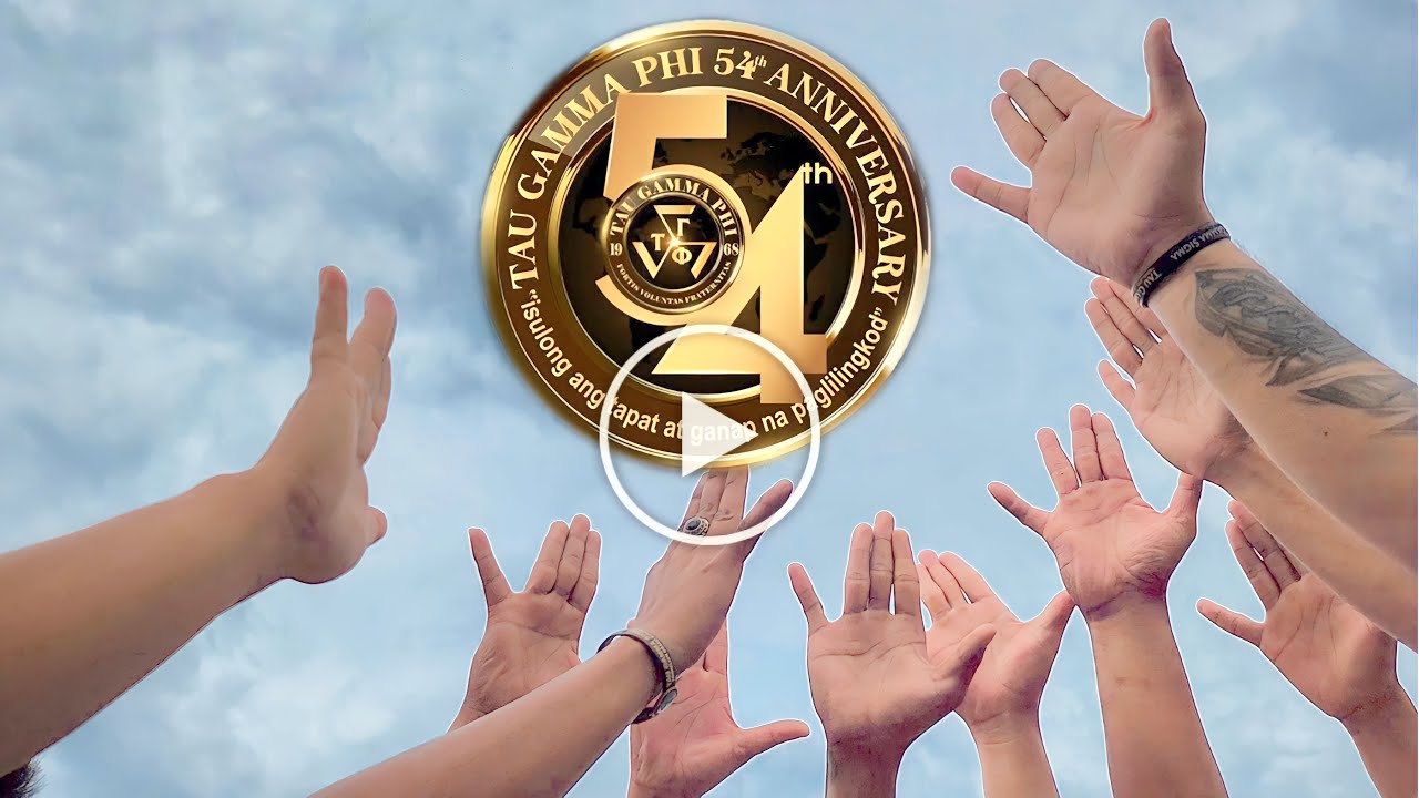 Tau Gamma Phi Sigma 54th Founding Anniversary Sindangan Council Youtube