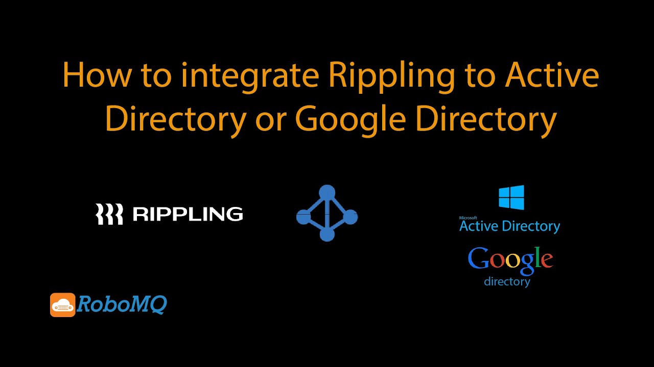 How to integrate Rippling with AD, Azure AD or Google Directory using ...