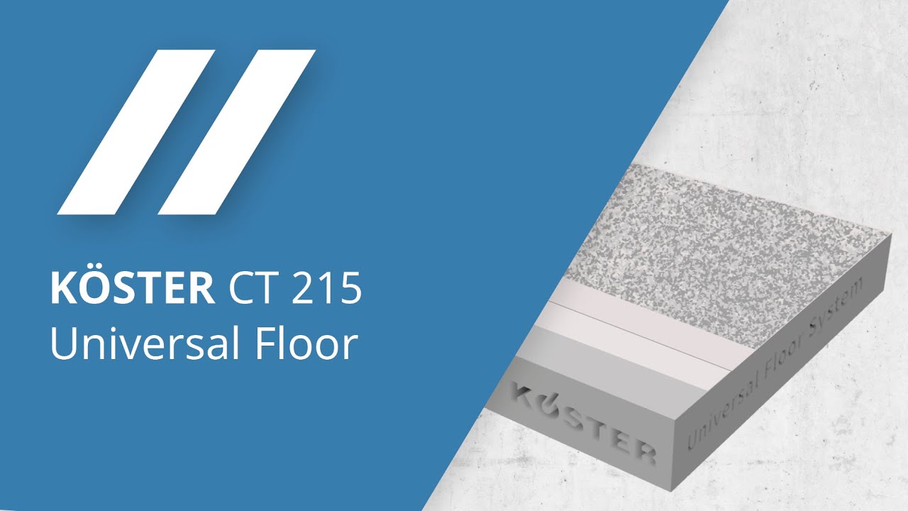 KÖSTER CT 215 Universal Floor - YouTube