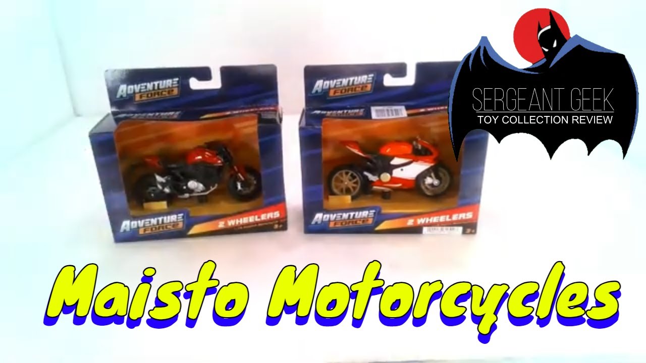 Maisto Motorcycles 1/18 Scale Review Are They Worth the Price - YouTube