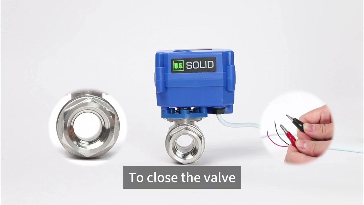 How to Wire and Control a 2 Wire Reverse Polarity Motorized Ball Valve ...
