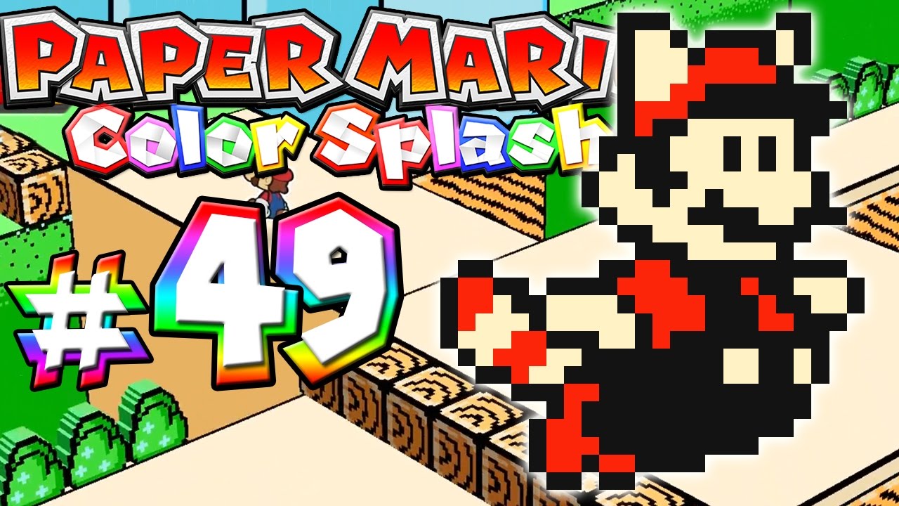 PAPER MARIO: COLOR SPLASH # 49 🎨 SMB3-Retrowelten jetzt auch in 3D ...