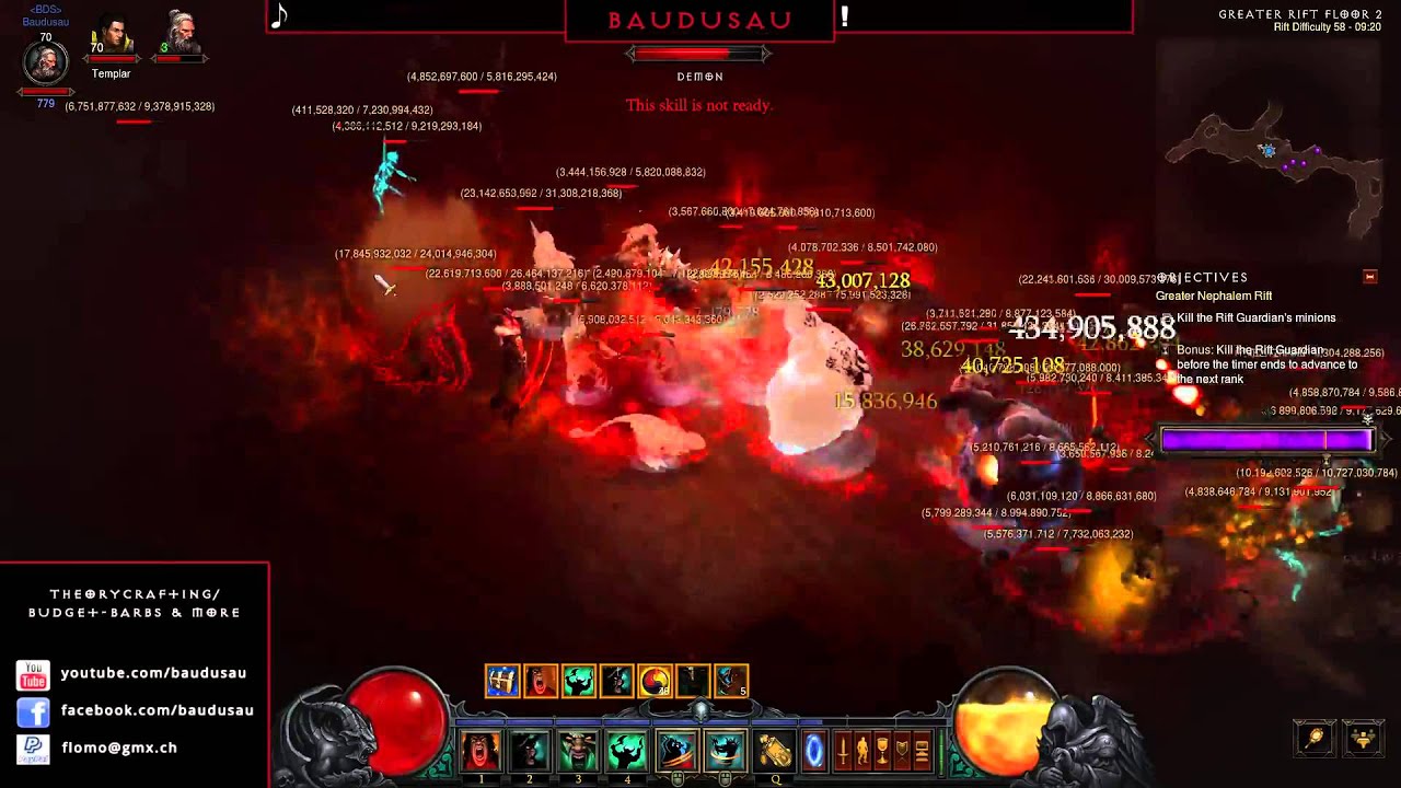 Greater Rift Level 58 Versuch mit WW/IK Rend Barb auf dem PTR - YouTube