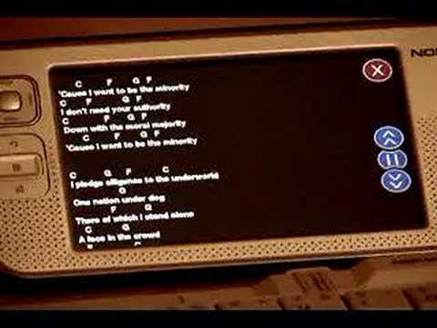 Pychord working on N800 - YouTube