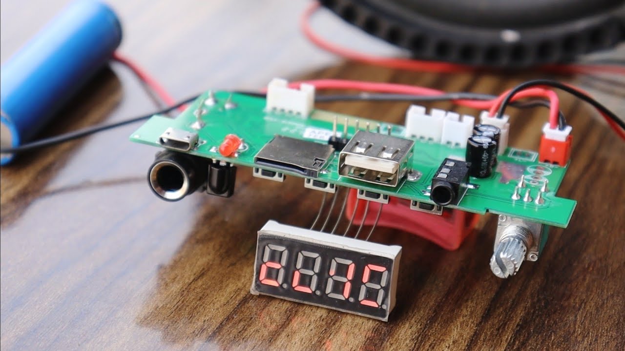 New Bluetooth FM USB MIC Board - YouTube