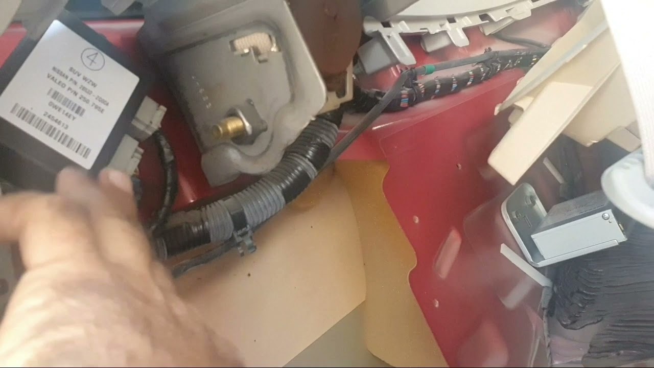 Nissan Armada 2008 Sonar Sensor ECU Location And Front Back Buzzer ...