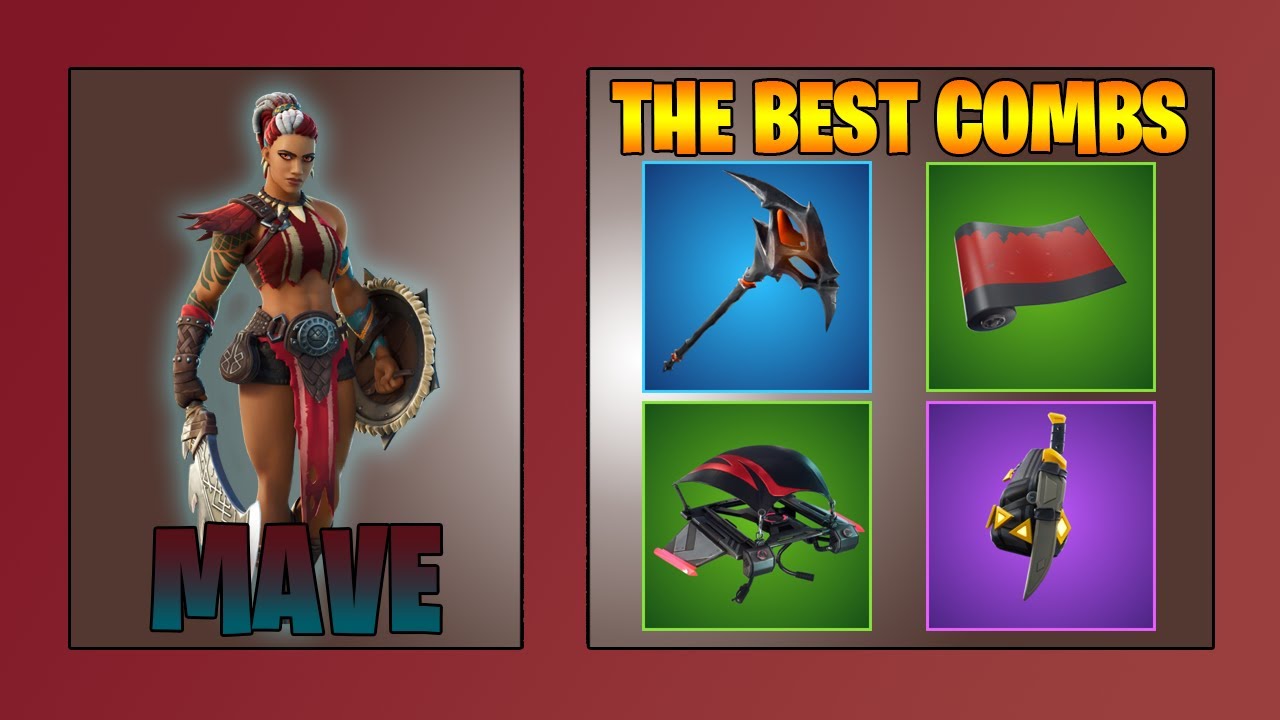 Los Mejores Combos de la Skin de Mave | Fortnite - YouTube