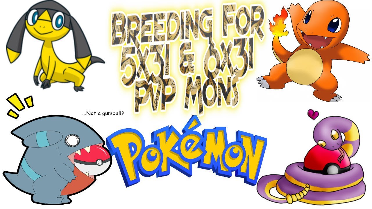 Breeding 5x31 & 6x31 PvP Mons - Pokemon Brick Bronze - YouTube
