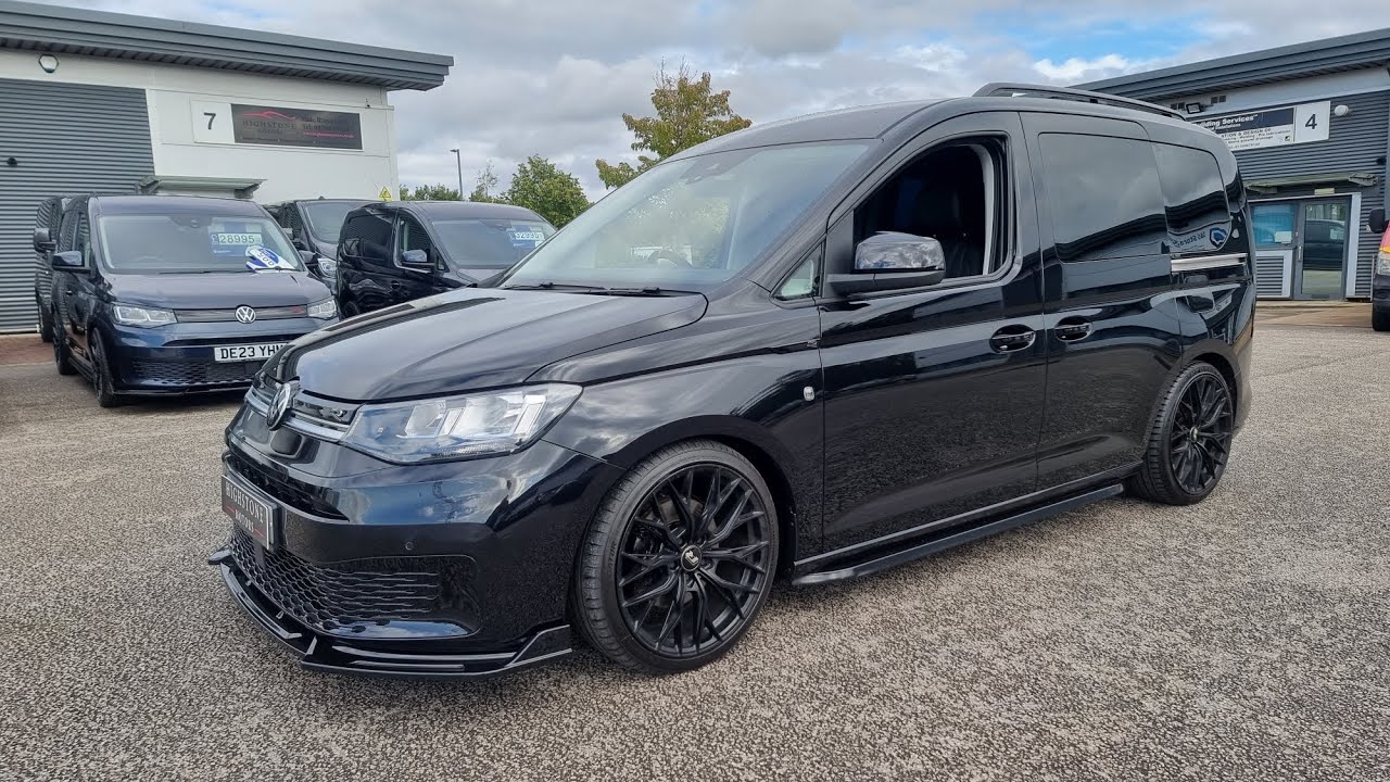 vw caddy life dsg 5 seater modified Lowered alloys leather sidebars ...