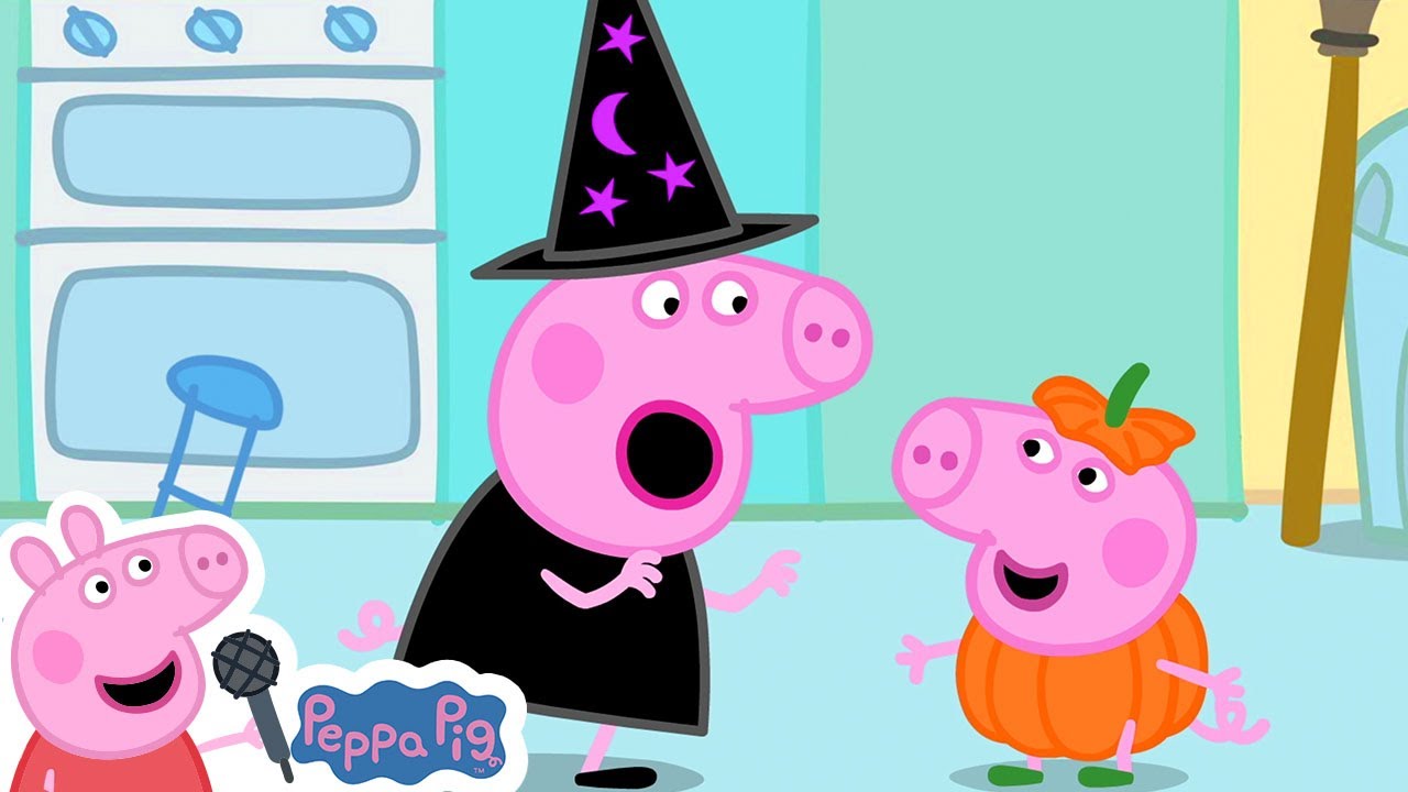 If You Are Happy Clap Your Hands - Halloween Song| Peppa Pig Songs ...