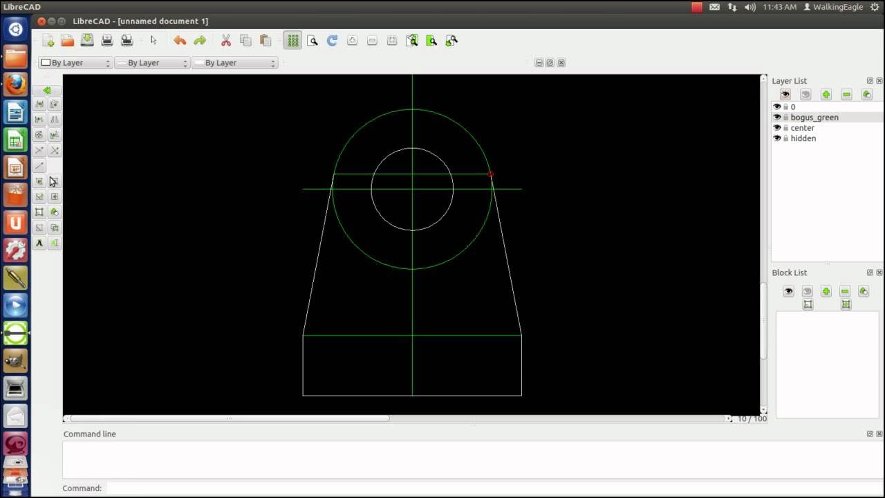 LibreCAD tutorial Part 2 by Create-And-Make - YouTube