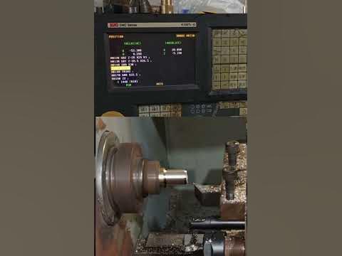 cnc lathe machine programingG92 cnc programming tapered threading - YouTube