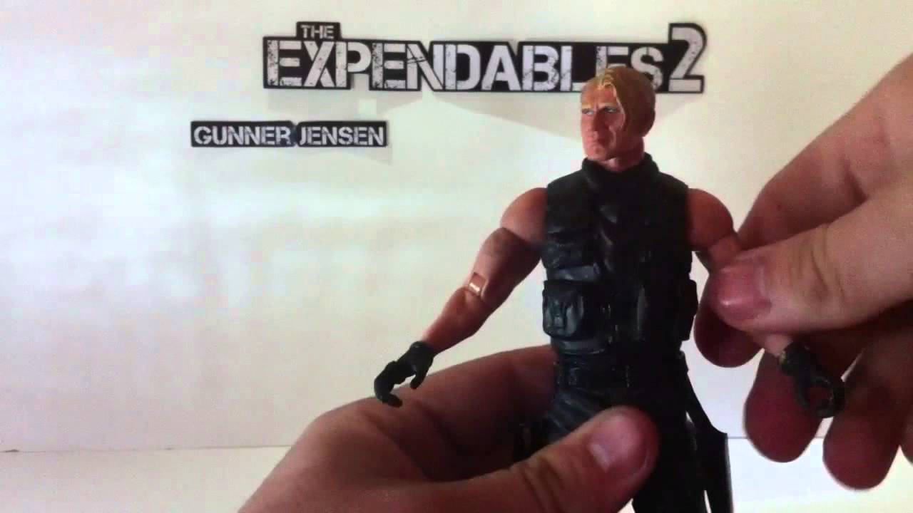 The Expendables 2 Gunner Jensen Diamond Select Figure Review! - YouTube