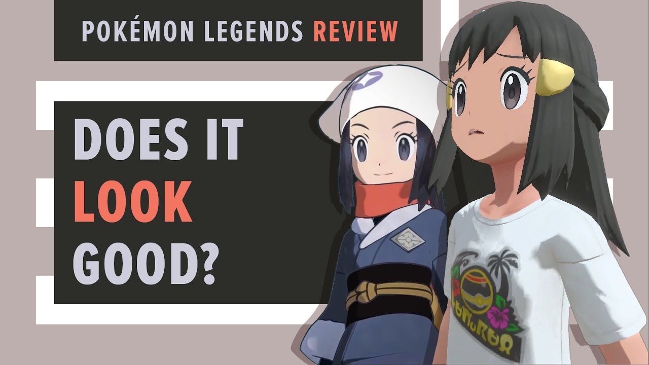 On the Graphic Quality and Art Style of Pokémon Legends: Arceus - YouTube