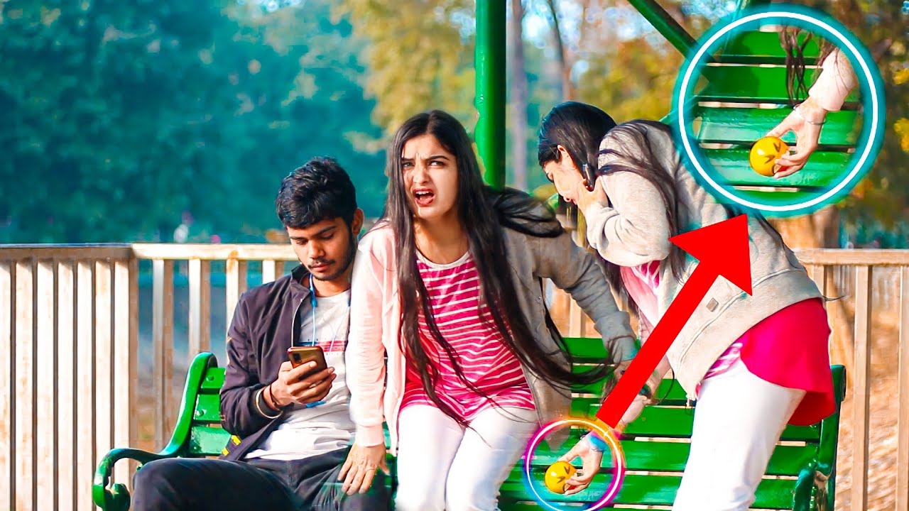 Look Carefully 😂 where are you sitting prank 😉 || Epic reactions || it ...