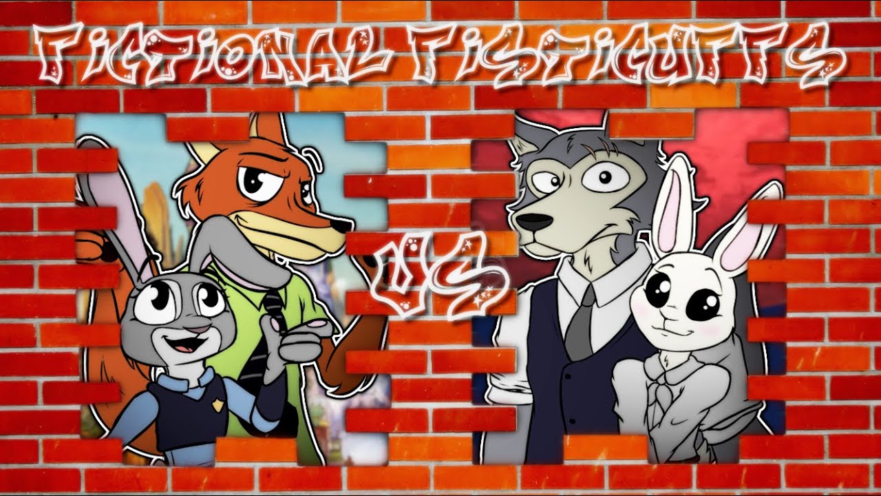 Fictional Fisticuffs | Nick Wilde and Judy Hopps vs Legosi and Haru ...