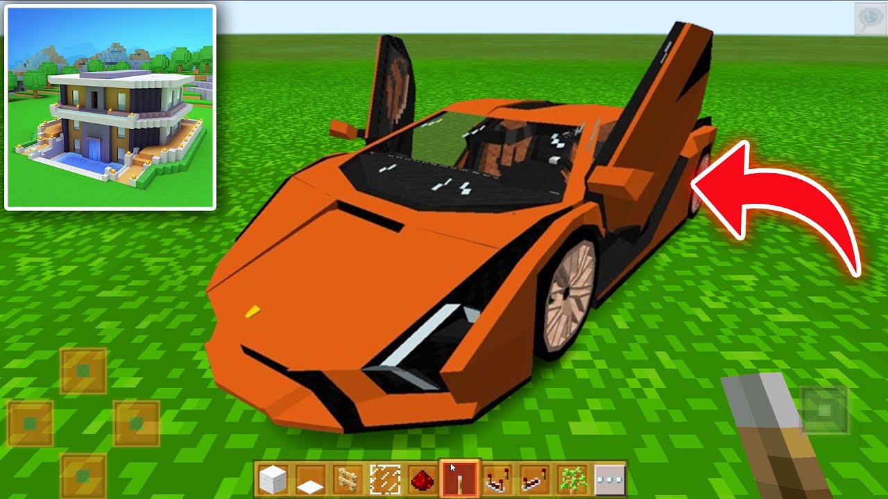 How to MAKE WORKING CAR in CRAFT WORLD - YouTube