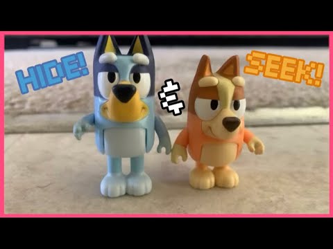 Bluey StopMotion: Hide & Seek! - YouTube