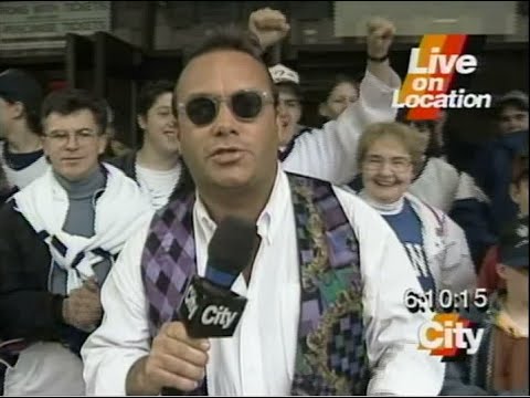 CITYPULSE SPORTS JOHN GALLAGHER & LORNE HONICKMAN AT MAPLE LEAF GARDENS ...